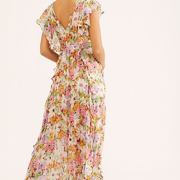 Free People | Dresses | New Free People Delicate Semi Ruffle Dress By ...